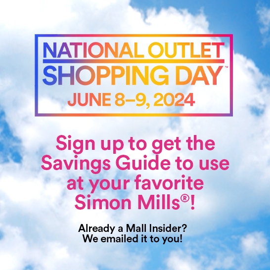 Become A Mall Insider® - Discounts, Sales & Events At Your Nearby Simon ...