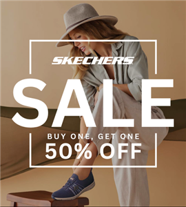 Skechers Sale BOGO 50% off Footwear from Skechers USA at Sawgrass Mills ...
