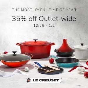 The Most Joyful Time of Year – 35% off Outlet-wide from Le Creuset at ...