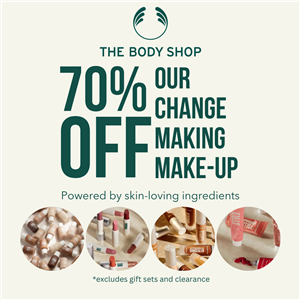 70% Off Makeup & Accessories @ The Body Shop from The Body Shop at ...