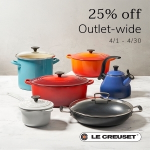Spring Savings Storewide from Le Creuset at Houston Premium Outlets ...