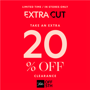 Extra Cut from Saks OFF 5TH at Merrimack Premium Outlets® - A Shopping ...