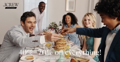 40-70% Off Storewide at J.Crew Factory! from J.Crew Factory at Orlando ...