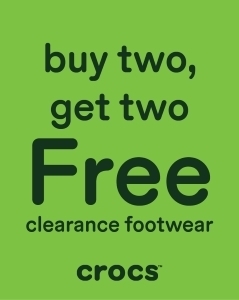 Buy Two, Get Two Clearance Footwear Sale* from Crocs at Round Rock ...