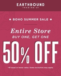 BOGO at Earthbound Trading from Earthbound Trading Company at Penn ...
