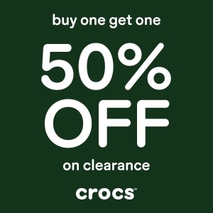 BOGO 50% On Clearance Offer from Crocs at Orlando Vineland Premium ...