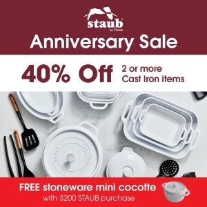 Staub Anniversary Sale from Zwilling J.A. Henckels at San Francisco ...