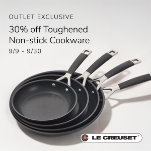 30% off Toughened Non-stick Cookware from Le Creuset at Birch Run ...