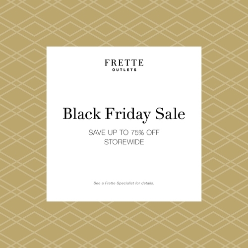 Black Friday Sale from Frette at Desert Hills Premium Outlets® - A ...