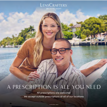 A PRESCRIPTION IS ALL YOU NEED from LensCrafters at Dover Mall® - A ...