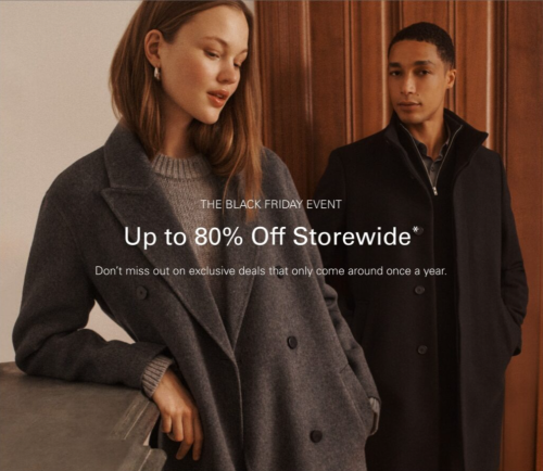 The Black Friday Event from Theory Outlet at Desert Hills Premium ...