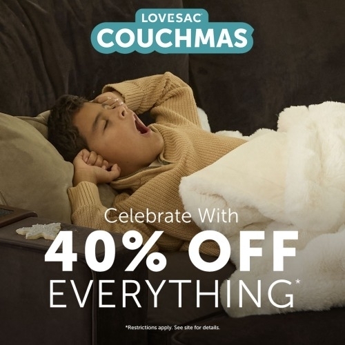 Celebrate with 40% Off* EVERYTHING from LoveSac at Brea Mall® - A ...
