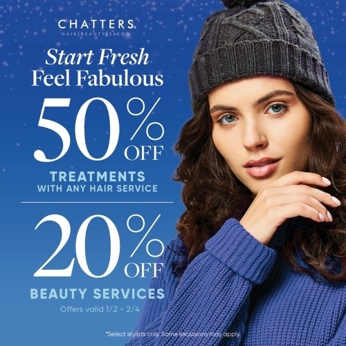 Start Fresh & Feel Fabulous with Salon Services! from Chatters Hair ...