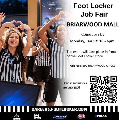 Join the New Reimagined Foot Locker Team! from Foot Locker at Briarwood ...